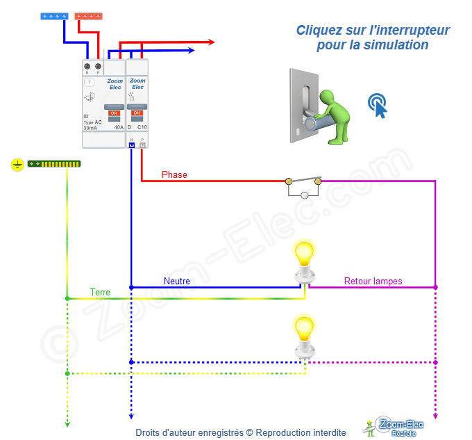 Branchement Interrupteur Temoin Lumineux Sans Neutre