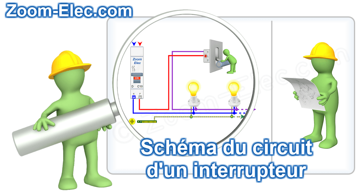 Schéma interrupteur simple allumage : principe et circuit